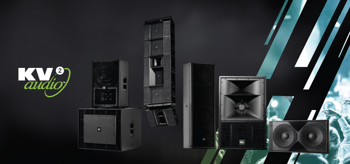 Sistemele KV2 Audio pentru sonorizare la cele mai inalte standarde in prestatiile live | AudioVision