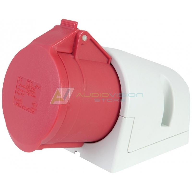 PC ELECTRIC CEE Wall Mounting Outlet 32A 5pin | AudioVision.ro