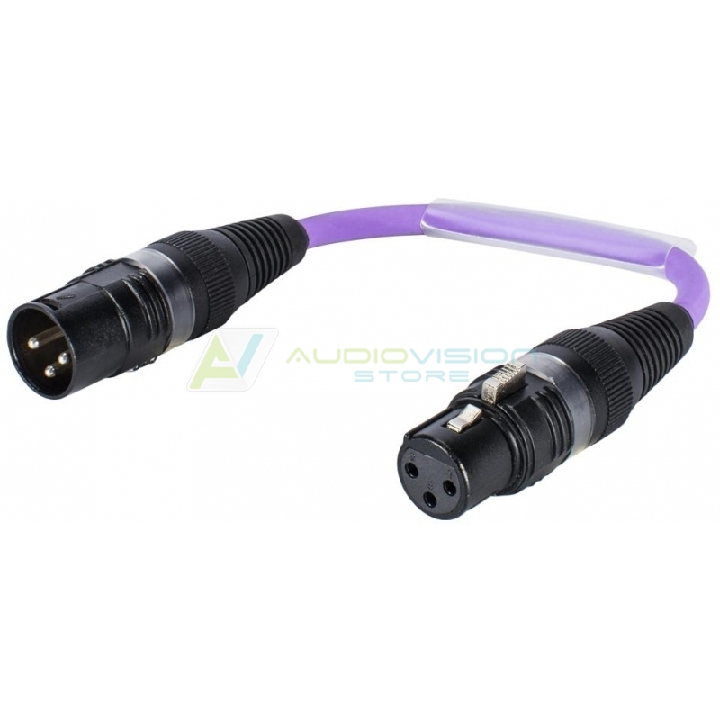 SOMMER CABLE Adaptercable XLR(M)/XLR(F) Ground Lift bk | AudioVision.ro