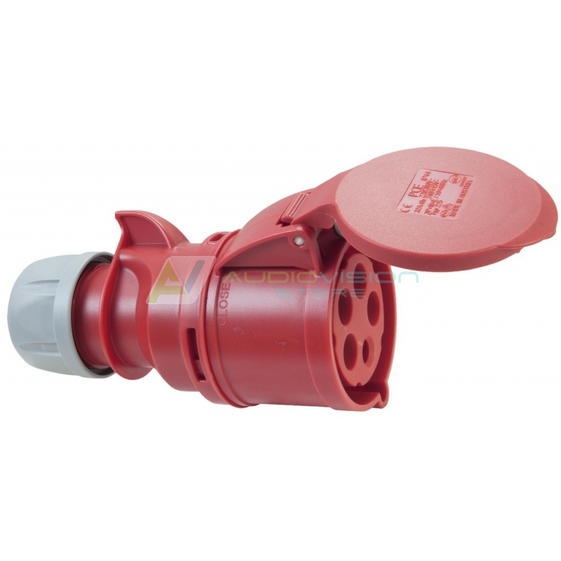 PC ELECTRIC CEE Socket 32A 5pin rd | AudioVision.ro
