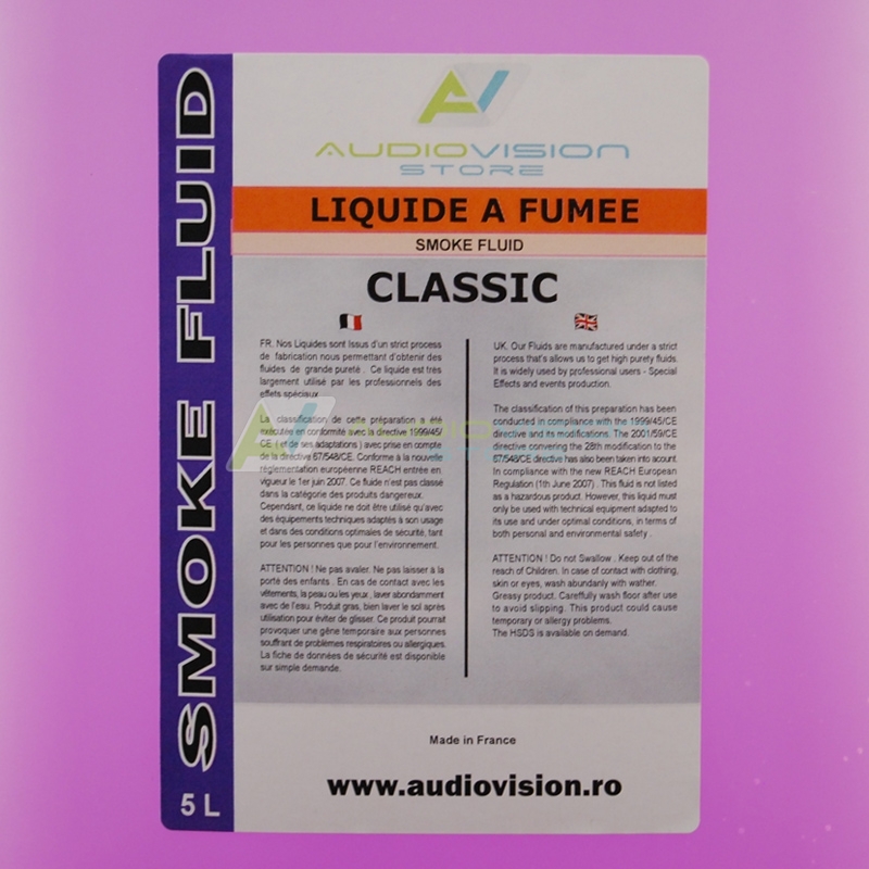 Lichid Fum -EUROSMOKE - Classic 5L | AudioVision.ro
