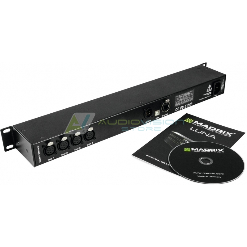 MADRIX LUNA 4 Port USB / Art-Net Node | AudioVision.ro