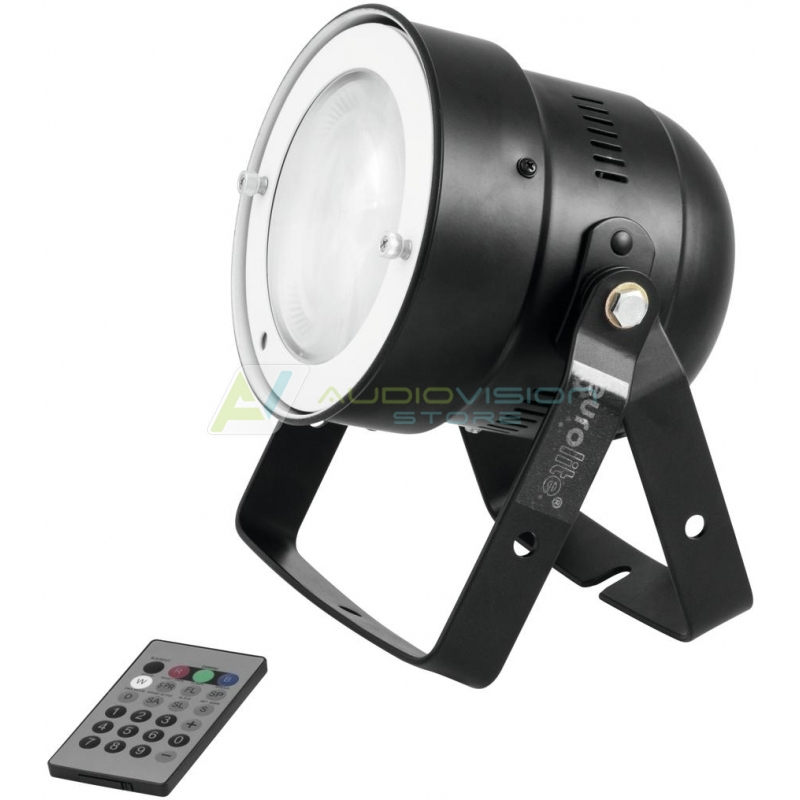 EUROLITE LED PAR-56 COB RGB 25W bk | AudioVision.ro