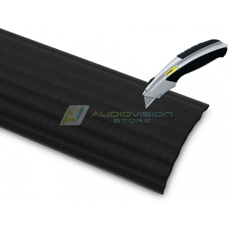 Defender OFFICE - Cable Duct 4-channel black | AudioVision.ro