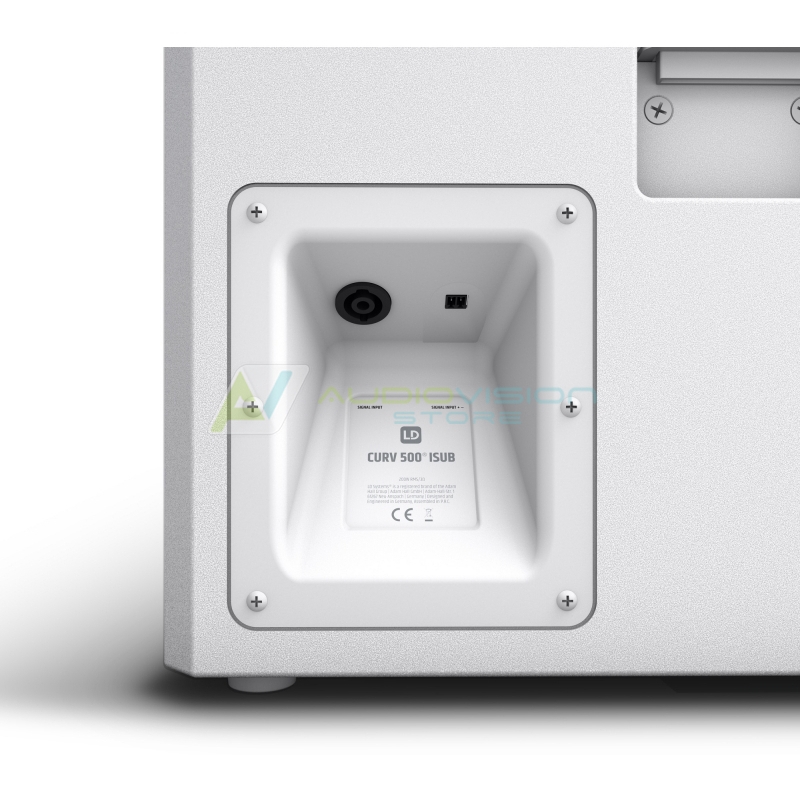 LD Systems CURV 500 I SUB W - 10" Installation Subwoofer 200 W White | AudioVision.ro