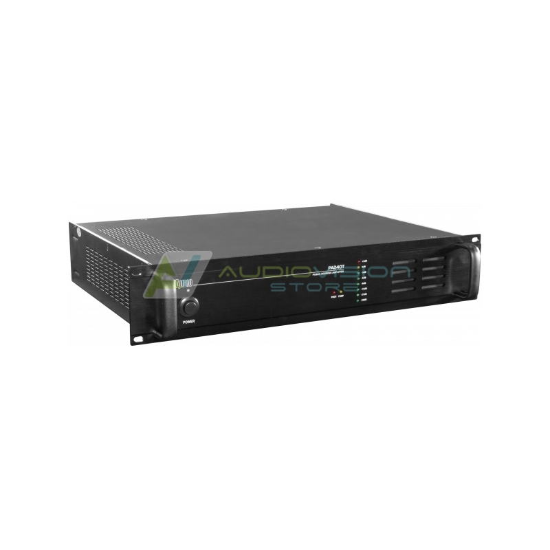 Amplificator Proaudio PA240T 240W 4/8/16ohm or 70/100V, 2U/19 ...