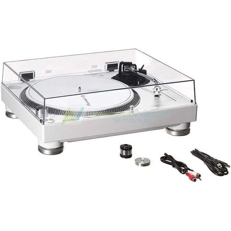 Pioneer DJ PLX-500W Pick-up profesional cu actionare directa ...