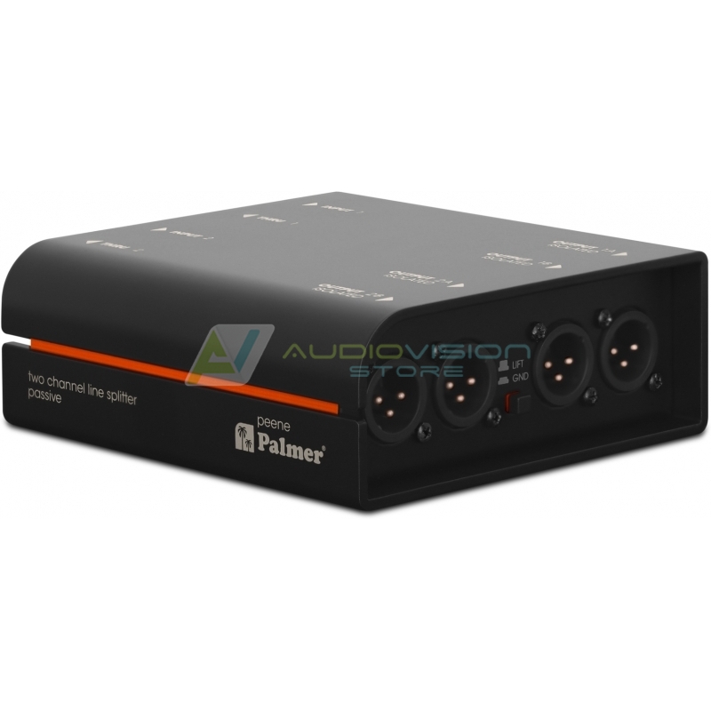 Palmer RIVER peene - Passive 2-Channel Line Splitter | AudioVision.ro