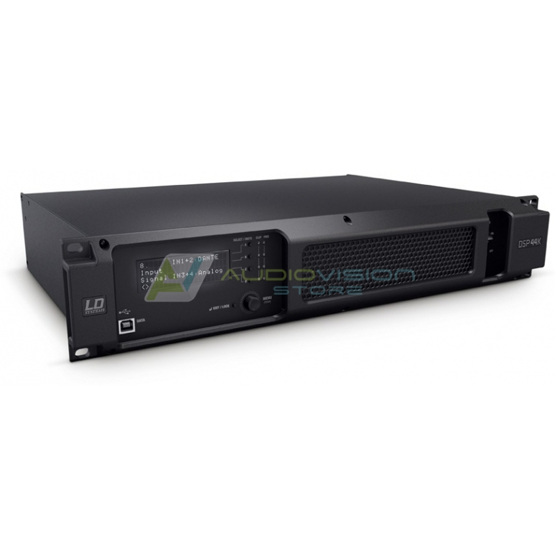 LD Systems DSP 44 K - 4-Channel DSP Amplifier with Dante | AudioVision.ro