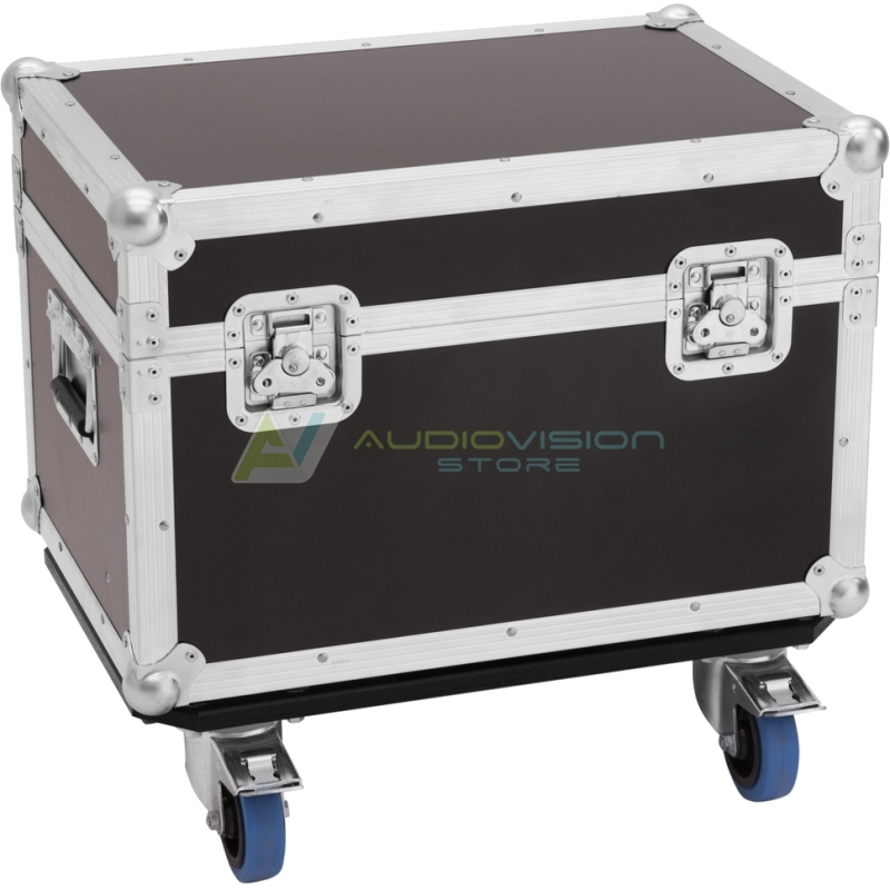 ROADINGER Flightcase PRO 2x Spark Master with wheels | AudioVision.ro