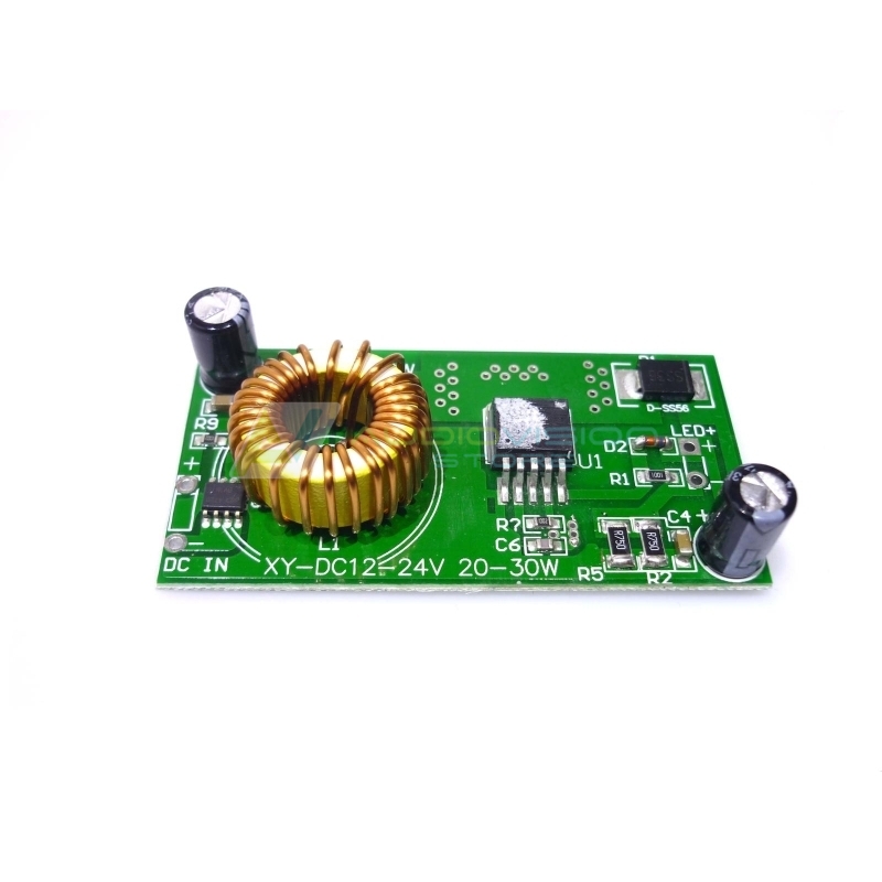 PCB (DC-DC converter) FL-20 COB RGB (XYDZ-30W) | AudioVision.ro