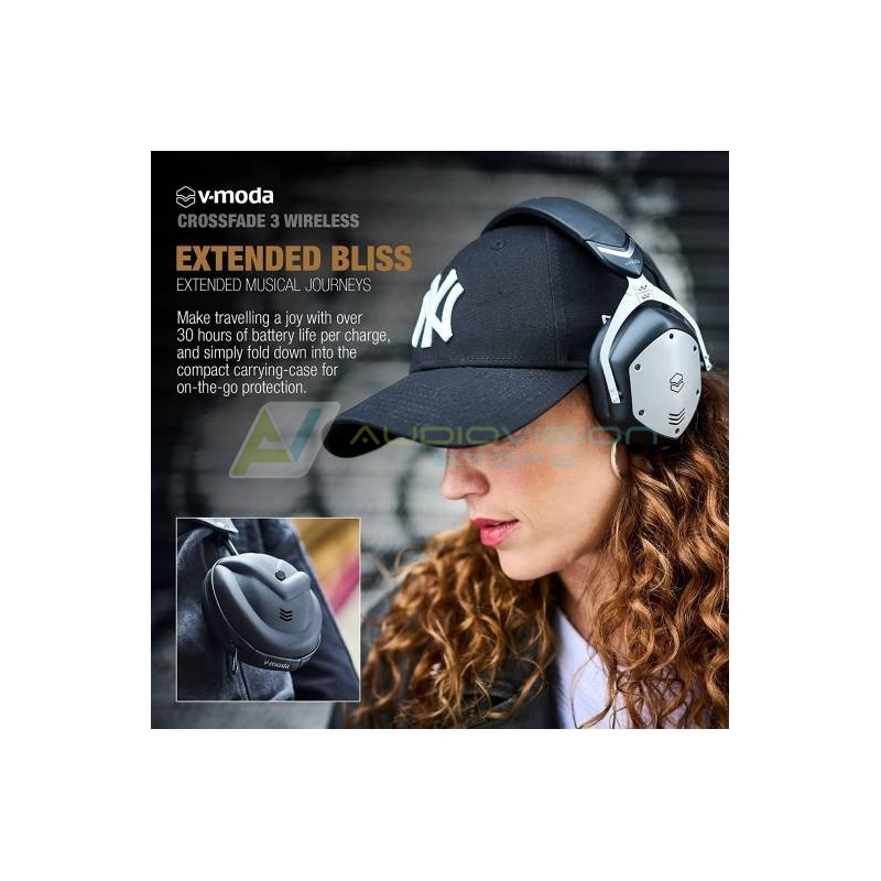 V-Moda Crossfade 3 Wireless - Căști over-ear profesionale Bluetooth cu ...