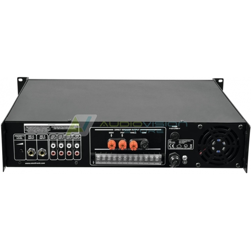OMNITRONIC MPZ-500.6 PA Mixing Amplifier | AudioVision.ro